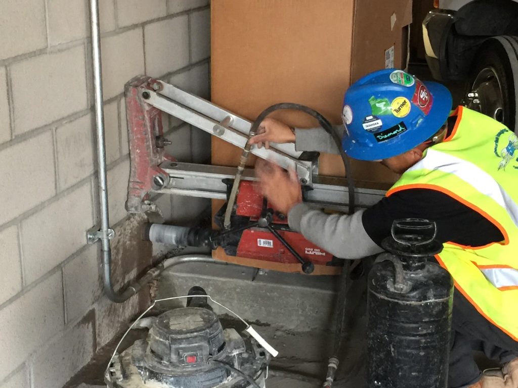 Concrete Coring and Saw Cutting - Subsurface Imaging